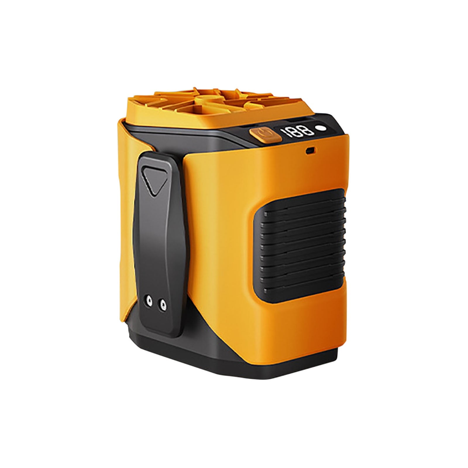 1 Packs Outdoor Waist Hanging Fan USB Rechargeable Portable Clip On Fan ...