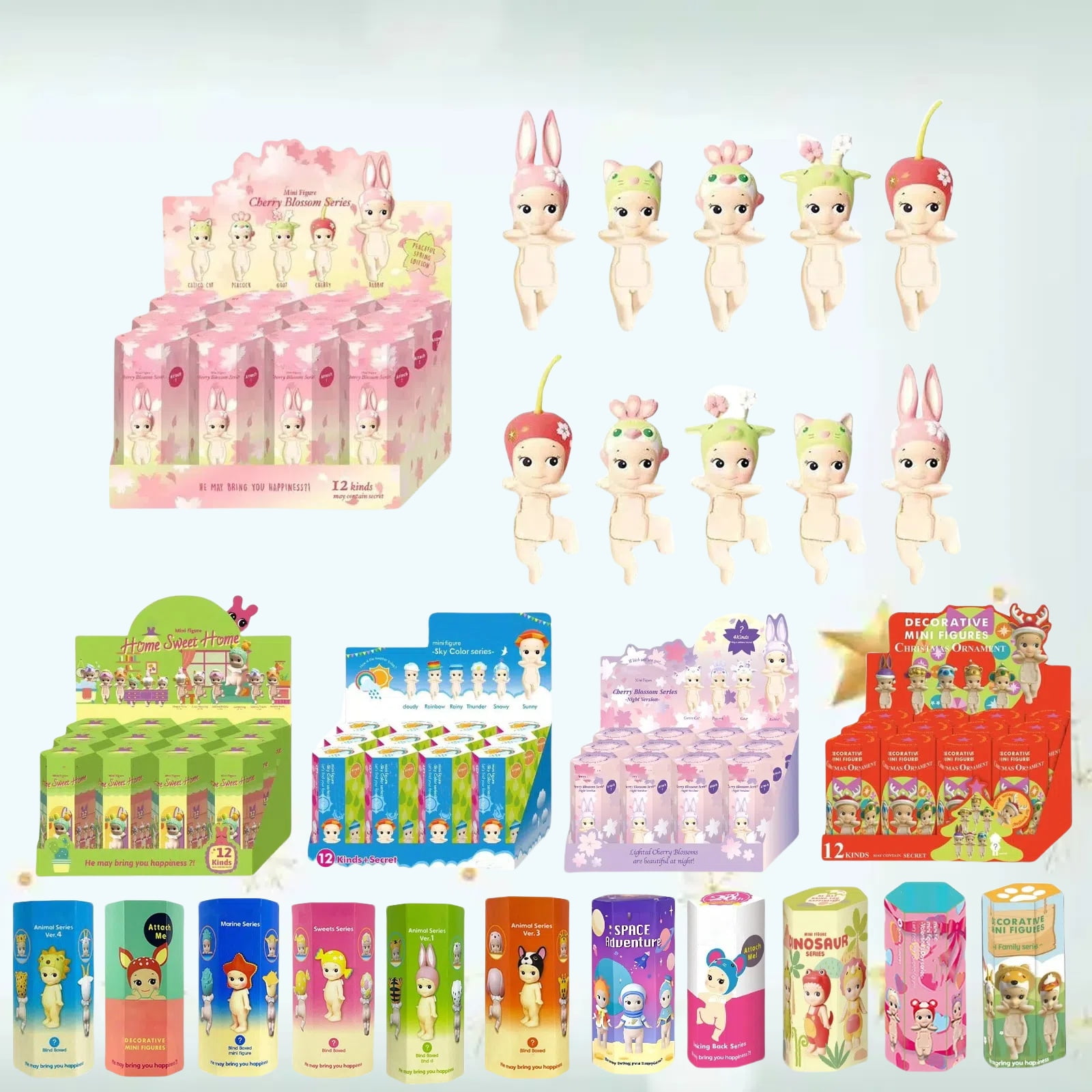 1 Packs Sonny Angel Birthday Blind Box Set – Mini Action Figures ...