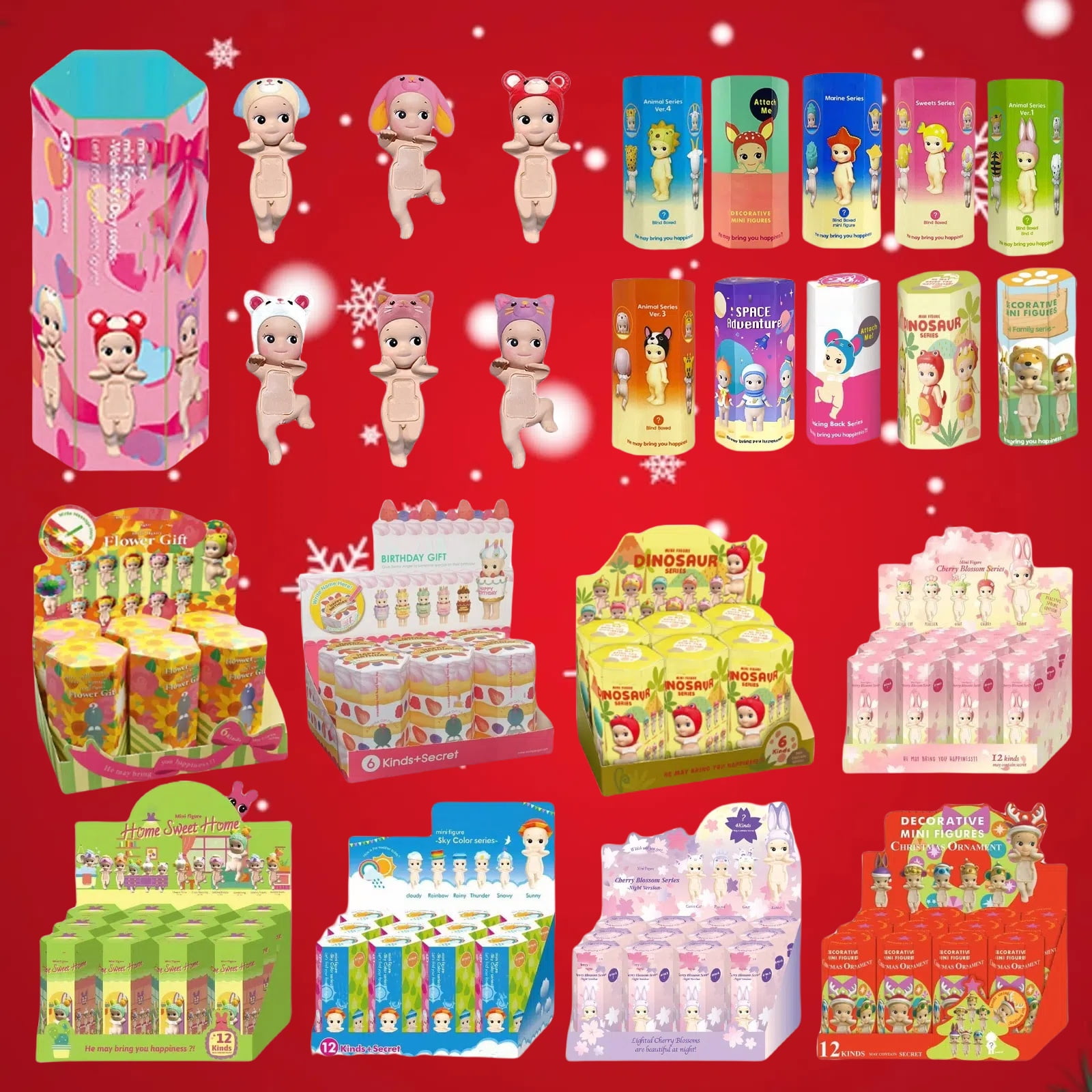 1 Packs Sonny Angel Sprunki Blind Box – Unique Mini Figures for ...