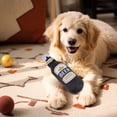 1 Packs Squeaky Dog Chew Toy, Bottle Shape Plush Interactive Noise ...