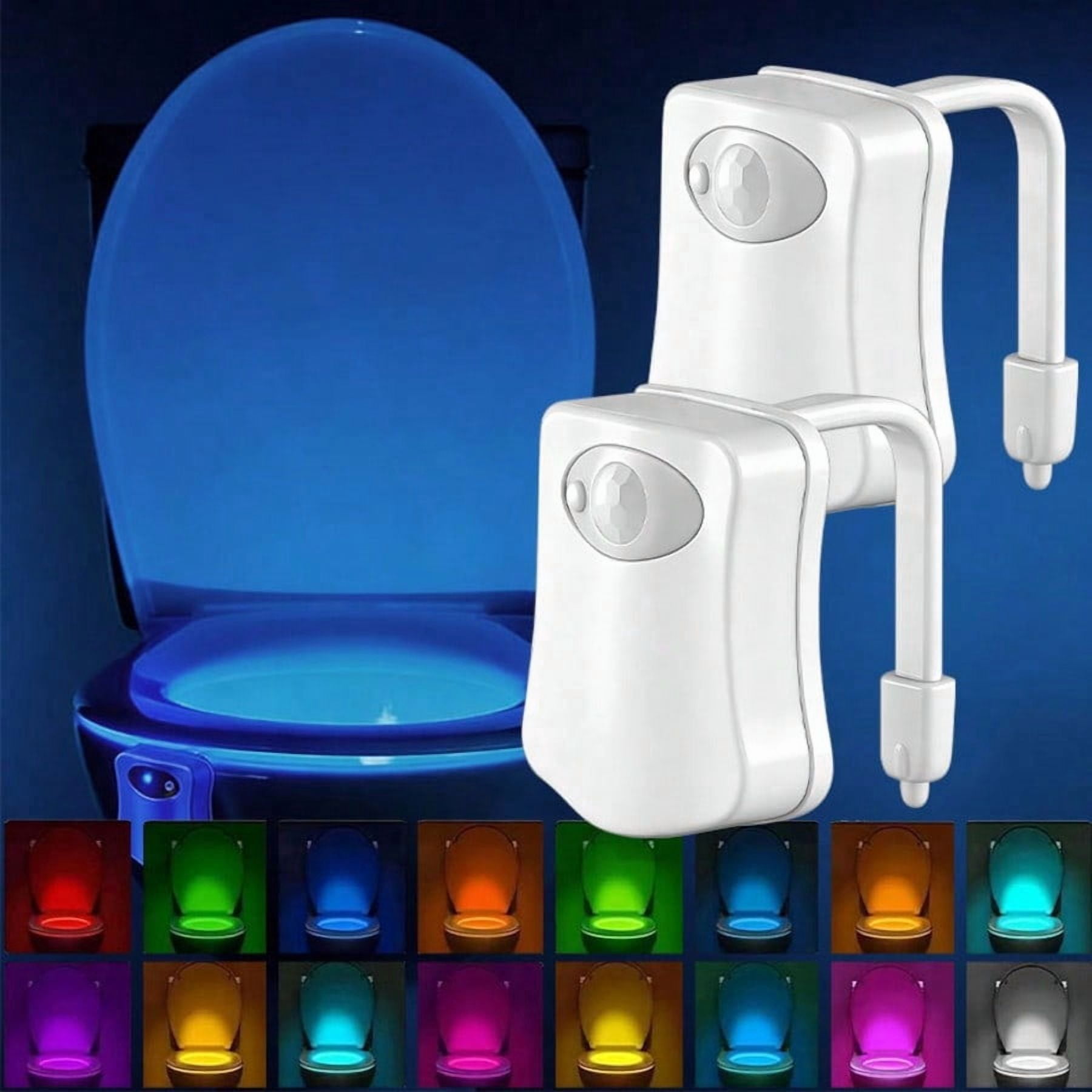 1 Packs Toilet Night Light Motion Sensor Led 16 Colors Toilet Seat ...