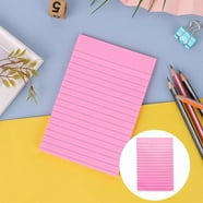 Lined Post-it Sticky Notes, 4 in x 6 in, Post-it Super Sticky Notes ...