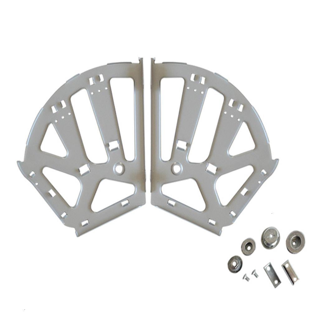 SDFGTstore 1 Pair 1/2/3 Layers Shoes Drawer Cabinet Hinges Flip Frames ...