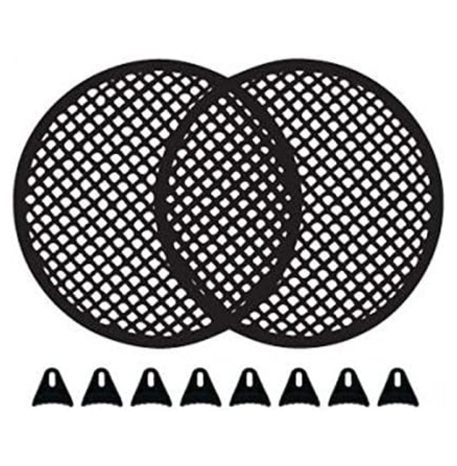 1 Pair 12" SubWoofer Range Metal Mesh Waffle Speaker Grill DJ PA Car ...