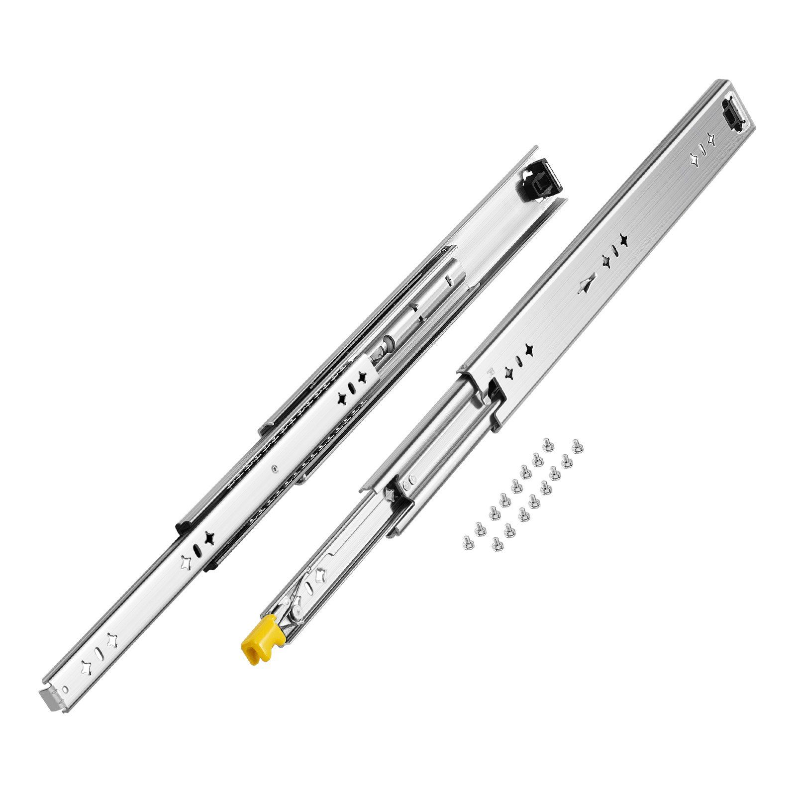 1 Pair 16-60 Inch Heavy Duty Ball Bearing Drawer Slides, Full Extension ...