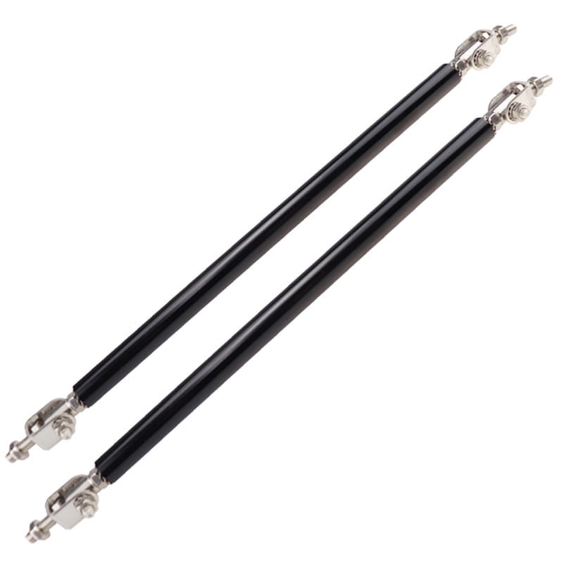 1 Pair 200mm Car Splitter Rods Racing Adjustable Universal Front Lip ...