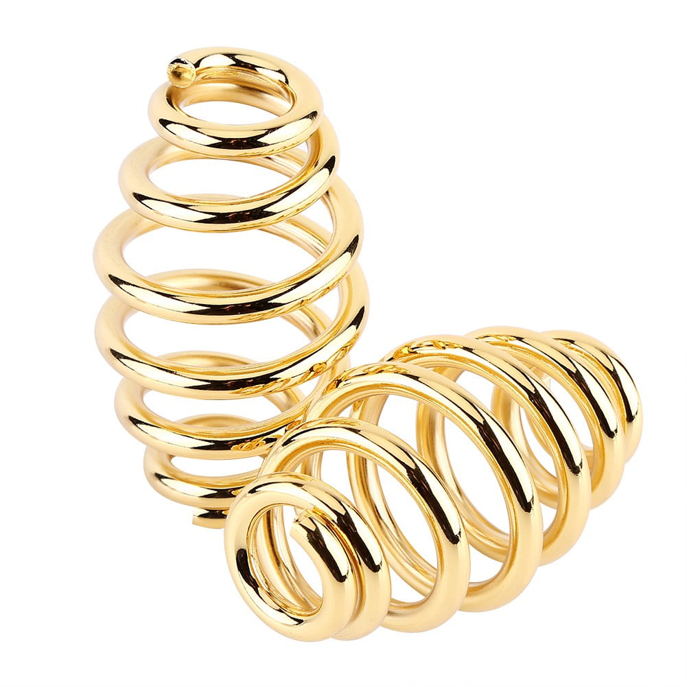 1 Pair 3" Steel Solo Seat Barrel Springs For Chopper Bobber Motorcycle ...