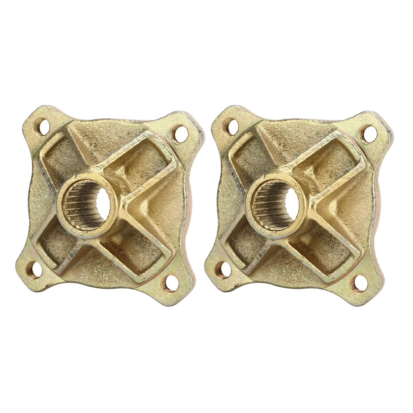 1 Pair 4 Stud 24T Spline Rear Axle Wheel Hubs 25Mm For 125Cc 150Cc ...