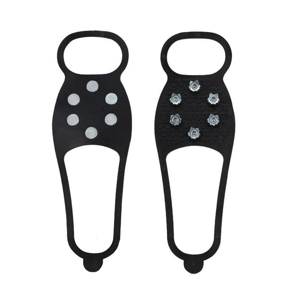 1 Pair 6-tth slip Shoe Covers Shoe Grips Ice Grippers Traction Cleats ...