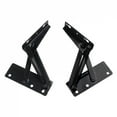 1 Pair 80 Degree Foldable Lifting Bracket Cabinets Sofa Hinge Lifter ...