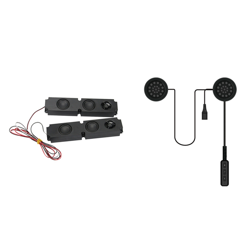 1 Pair 8OHM 10W Long Box Full Range Subwoofer Speaker & 1 Set MH01 ...