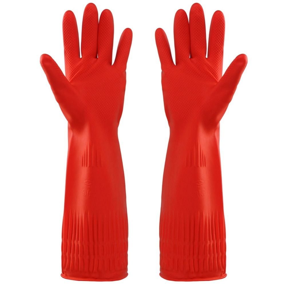 1 Pair Acid Oil Resistant Thick Waterproof Chemical Resistant Work ...