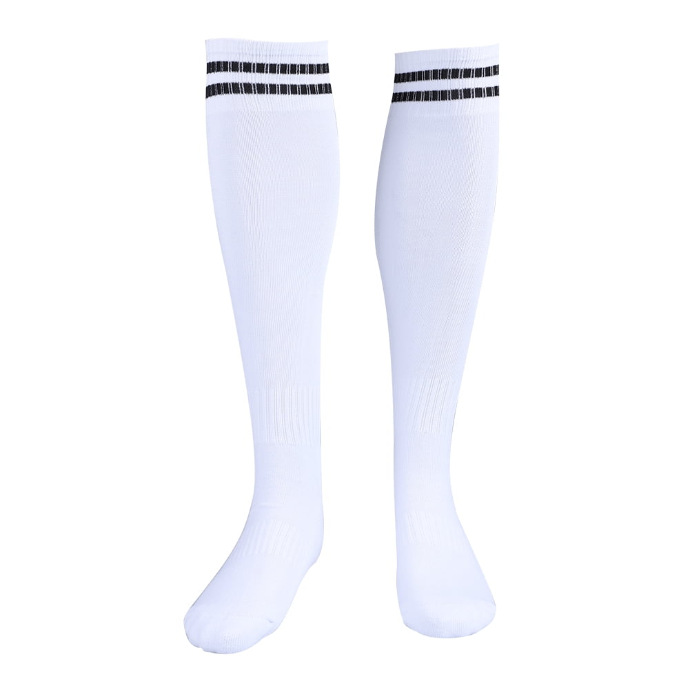 Xemplaro 1 Pair Adults Elastic Football Soccer Sports Long Socks Over ...