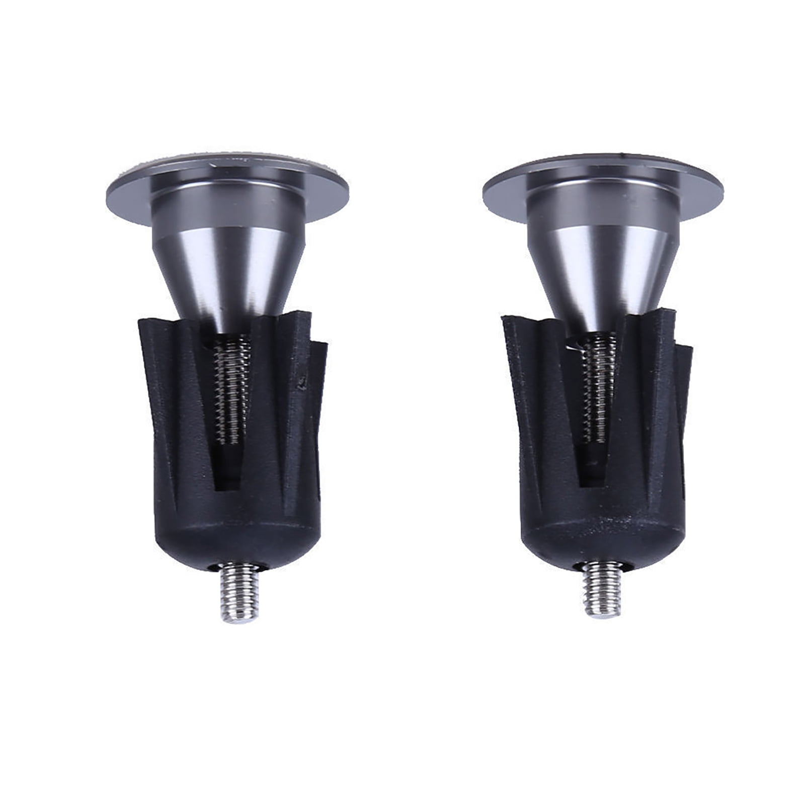 1 Pair Aluminum Alloys Bike Handlebars End Plugs Bicycles Handlebars ...