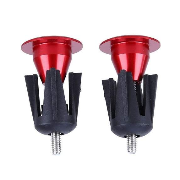 1 Pair Aluminum Alloys Bike Handlebars End Plugs Road Bike Handlebars End Caps Bicycles ...