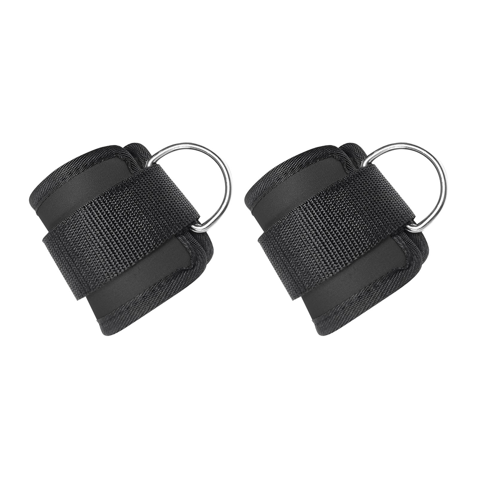 1 Pair Ankle Strap for Cable Machines, Gym Workout Kickback Cuffs, Leg ...