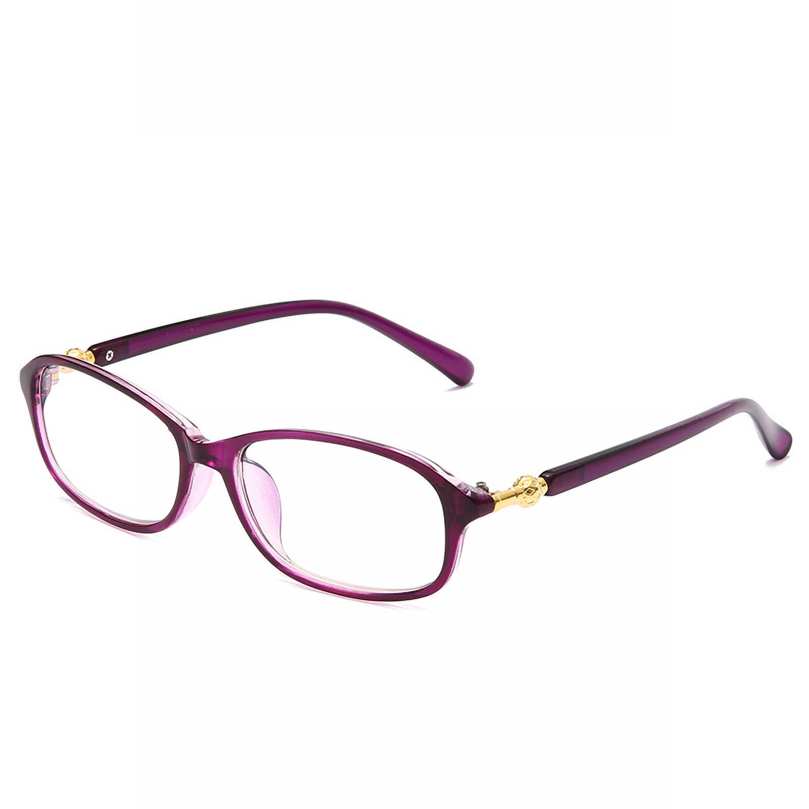 1 Pair Anti Blue Light Computer Glasses without Degree Blue Light ...