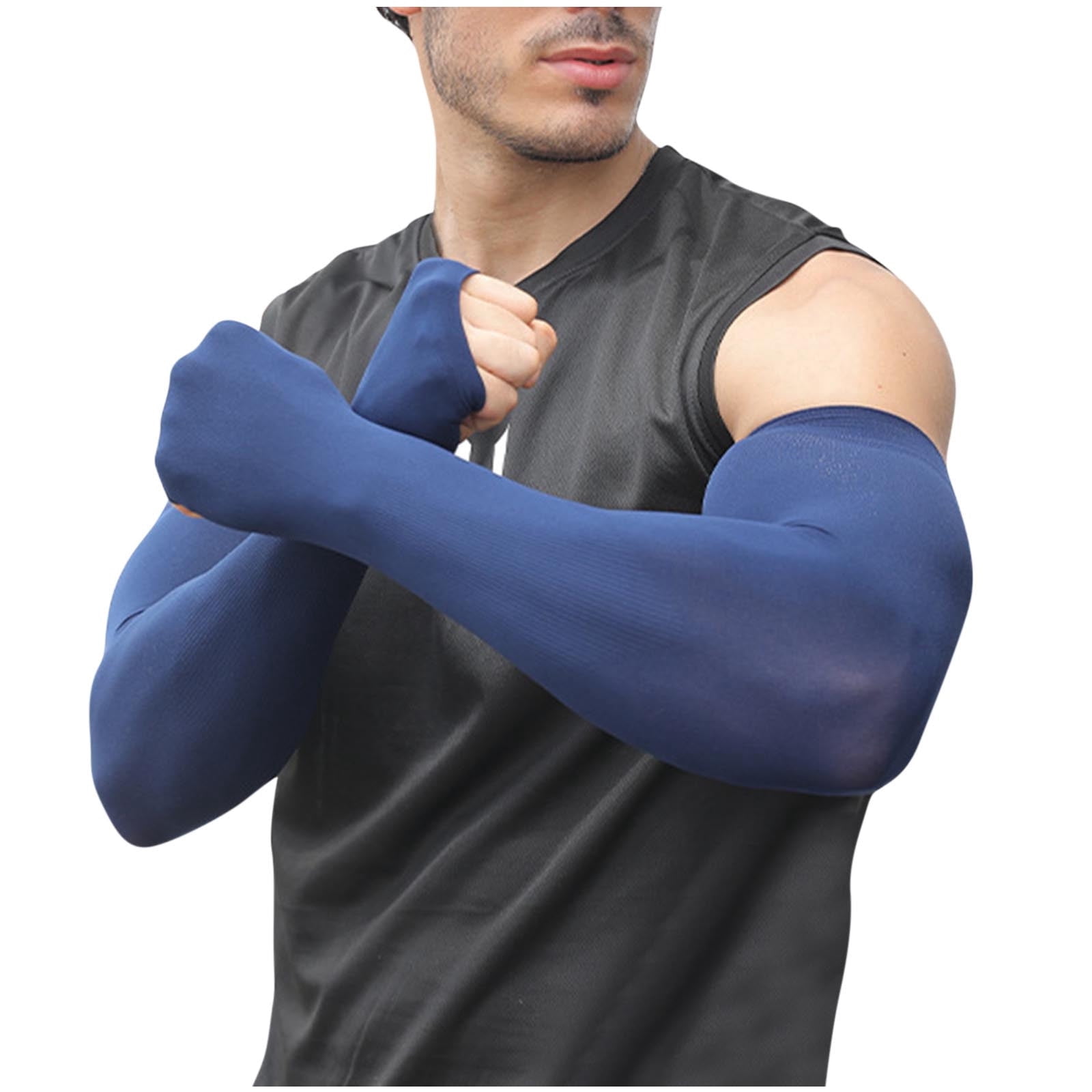 1 Pair Arm Sleeves, Cooling UV Sun Protection Sports, Tattoo Cover up ...