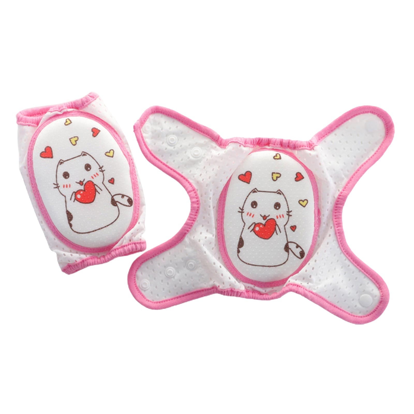 1 Pair Baby Knee Pads for Crawling - Adjustable Breathable Waterproof ...
