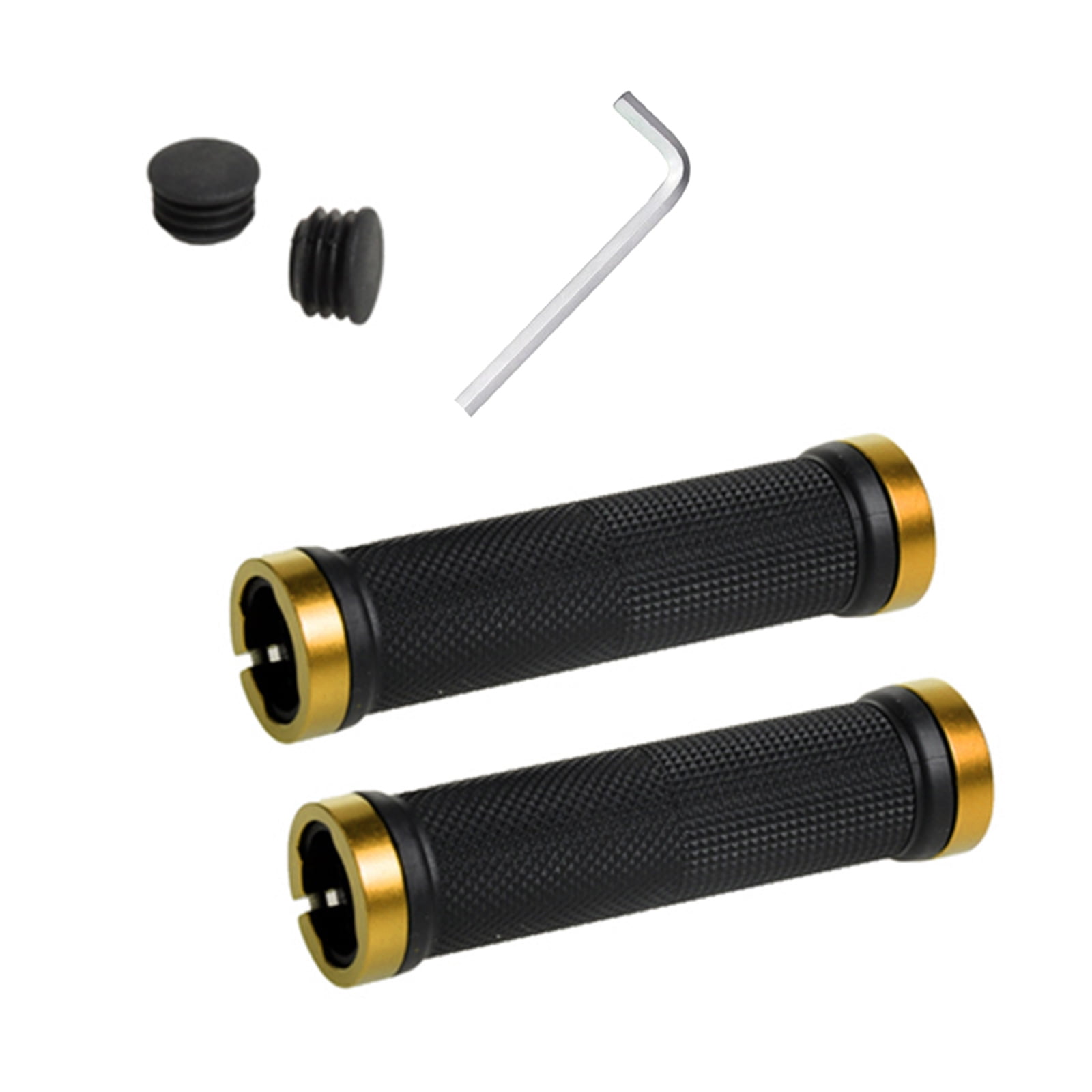 1 Pair Bicycles Handlebars Grip Light Weight Rubber Grip Bike Antislip ...