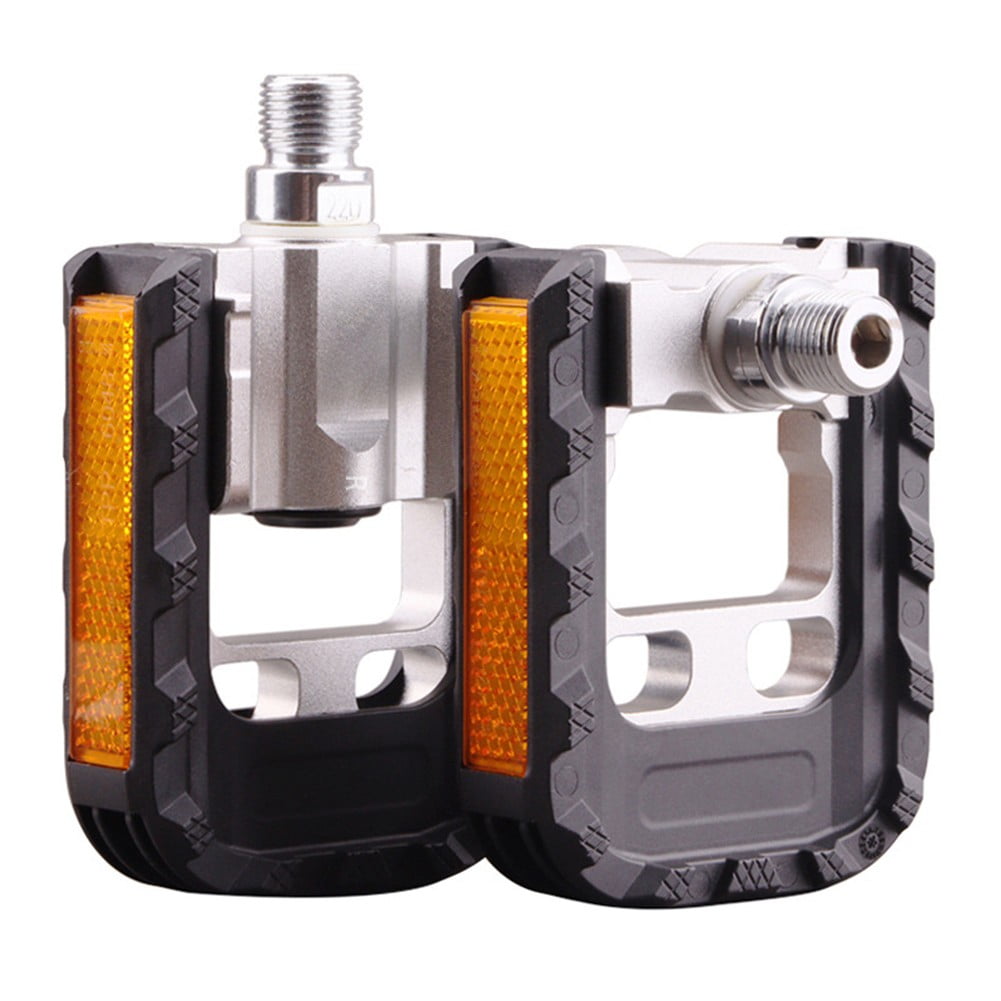 1 Pair Bike Foldable Pedals 9/16 Inch for Electric Bike with Reflective ...