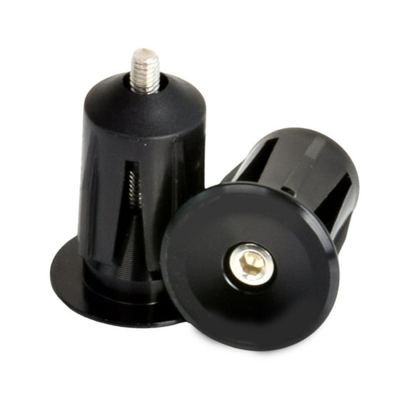 1 Pair Bike Grip Handlebar End Caps 15-23.5mm Handlebar Expanding Plug Aluminium Handlebar Caps ...