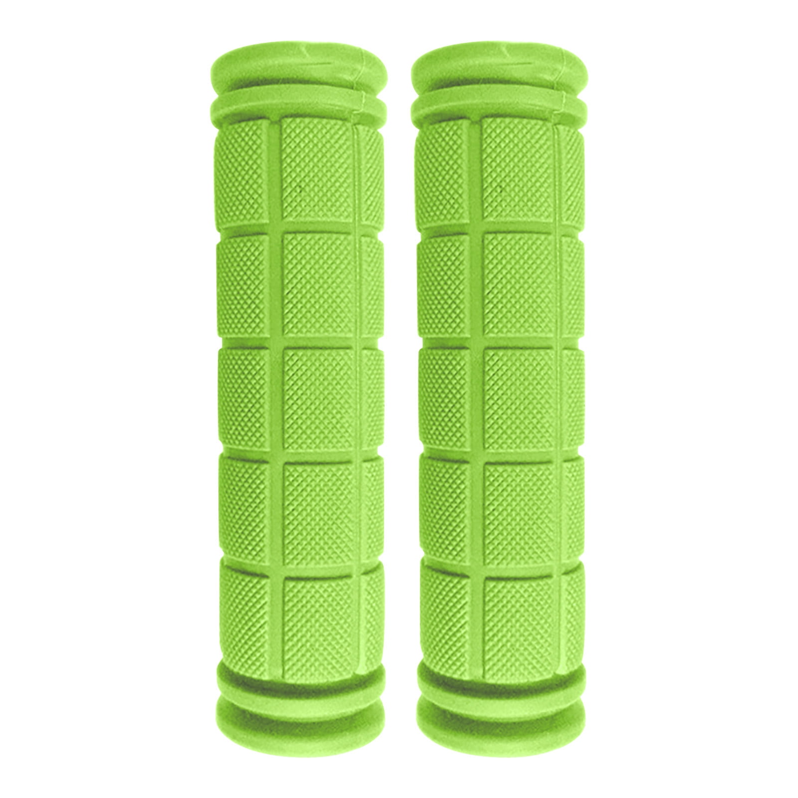 1 Pair Bike Handlebar Grips, Non-Slip Comfortable Rubber Mushroom ...