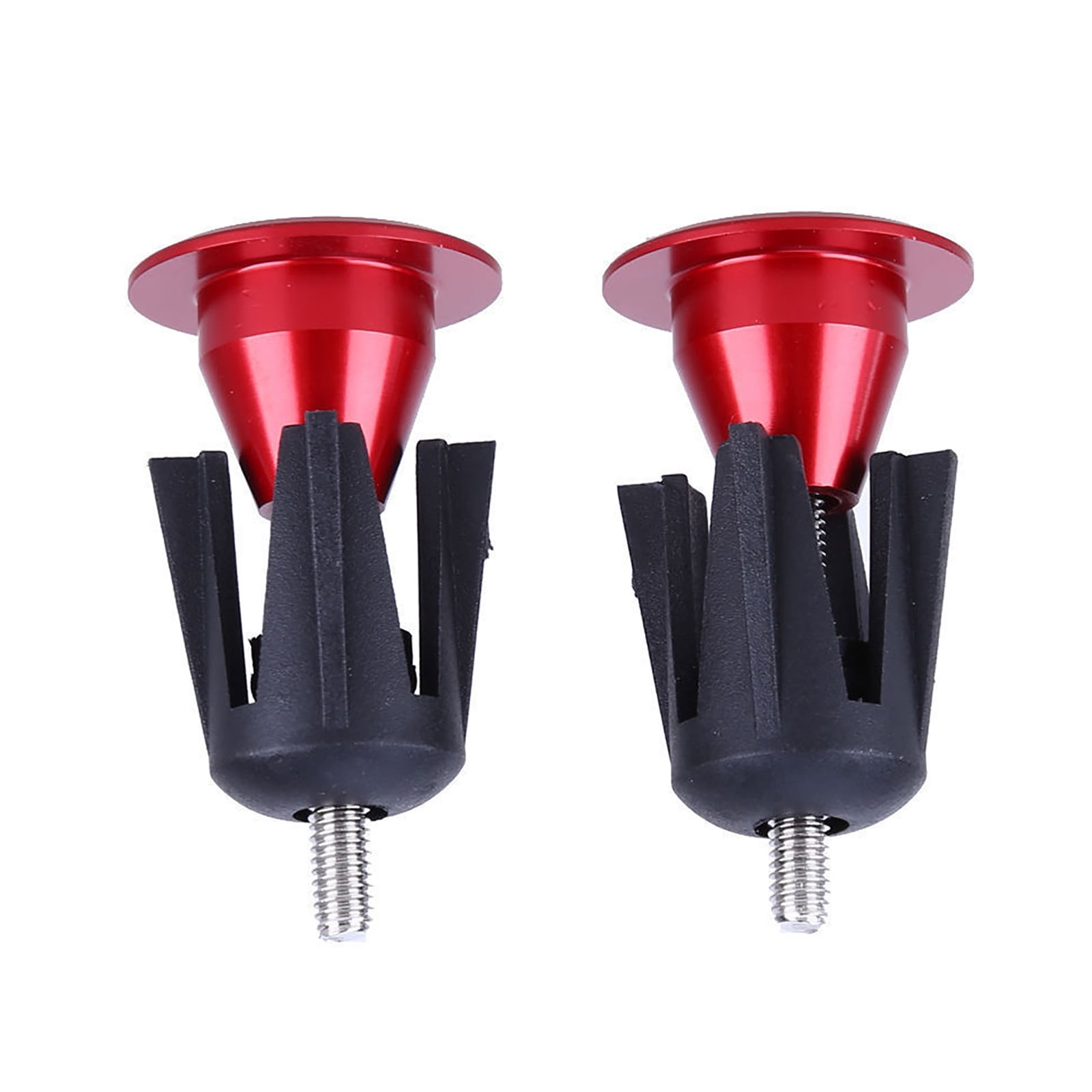 1 Pair Bike Handlebars End Plugs Colorful Aluminum Alloys Bicycles ...