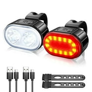 Schwinn USB Rechargeable Light Set, 500 Lumens, Black - Walmart.com