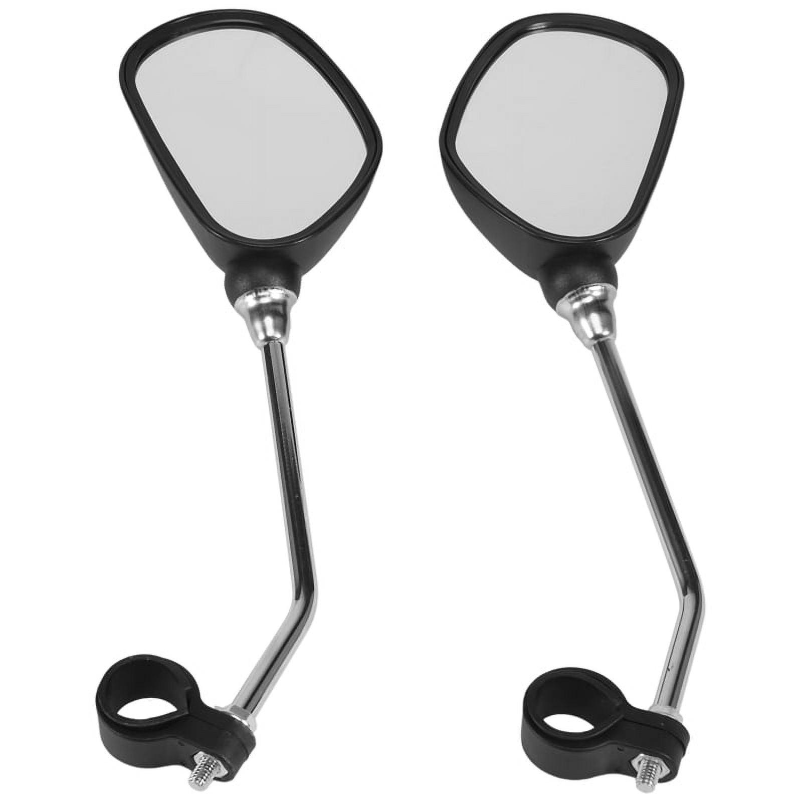 1 Pair Bike Rearview Mirror Safety Bicycle Rear View Glass Mirrors ...