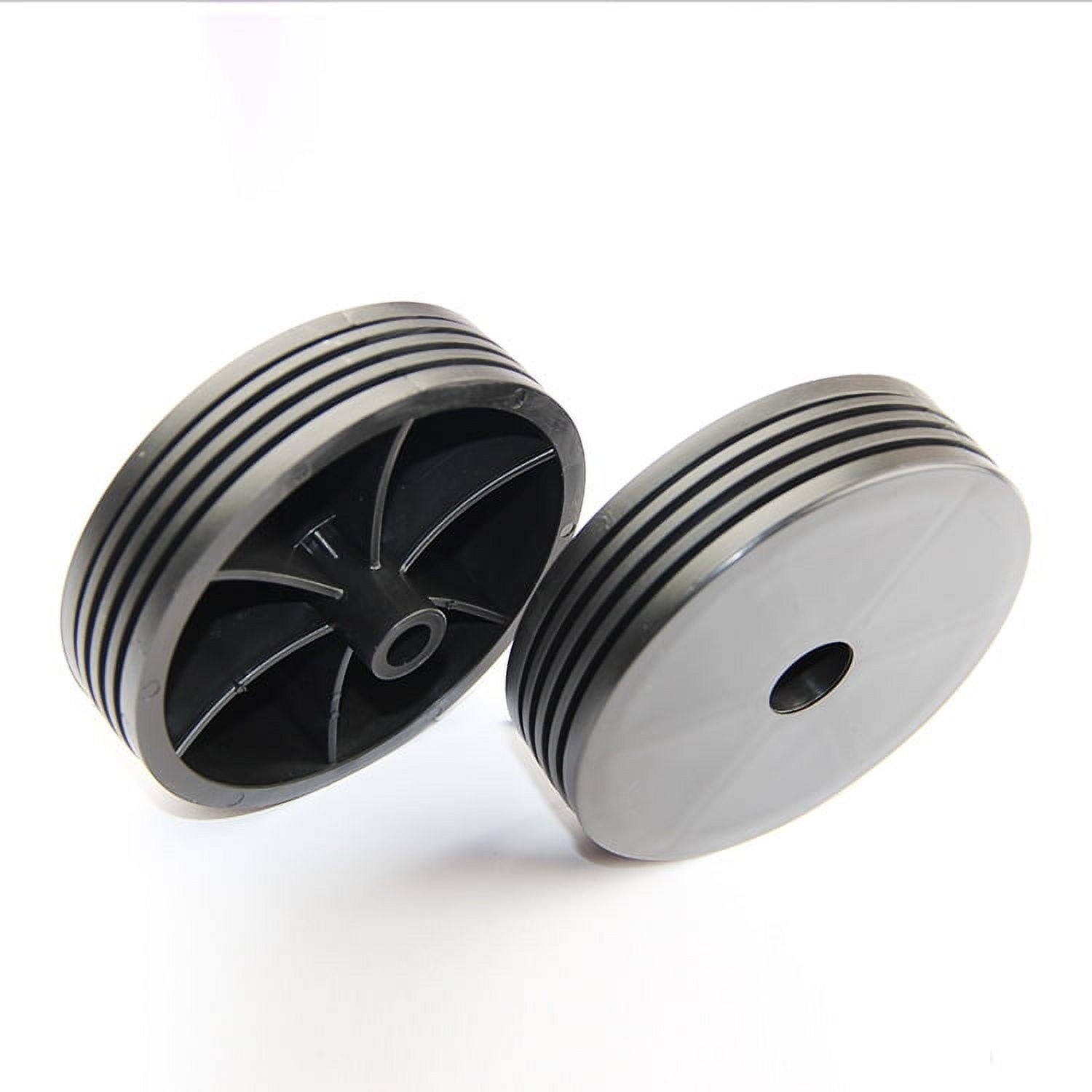 White Plastic Bike Stabilizer Wheels for Playing 1 Pair Replacement ...