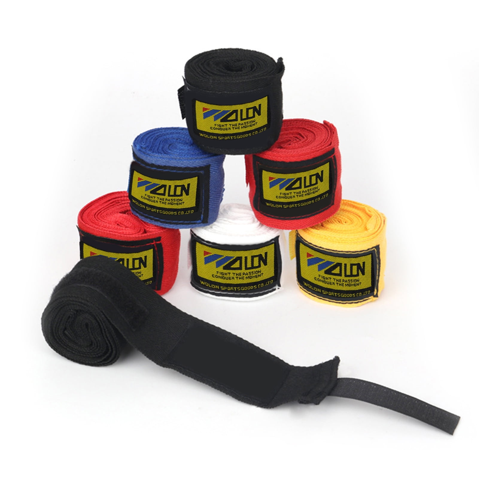 1 Pair Boxing Bandage Breathable Sweat Absorption Cotton Tightly Fit ...