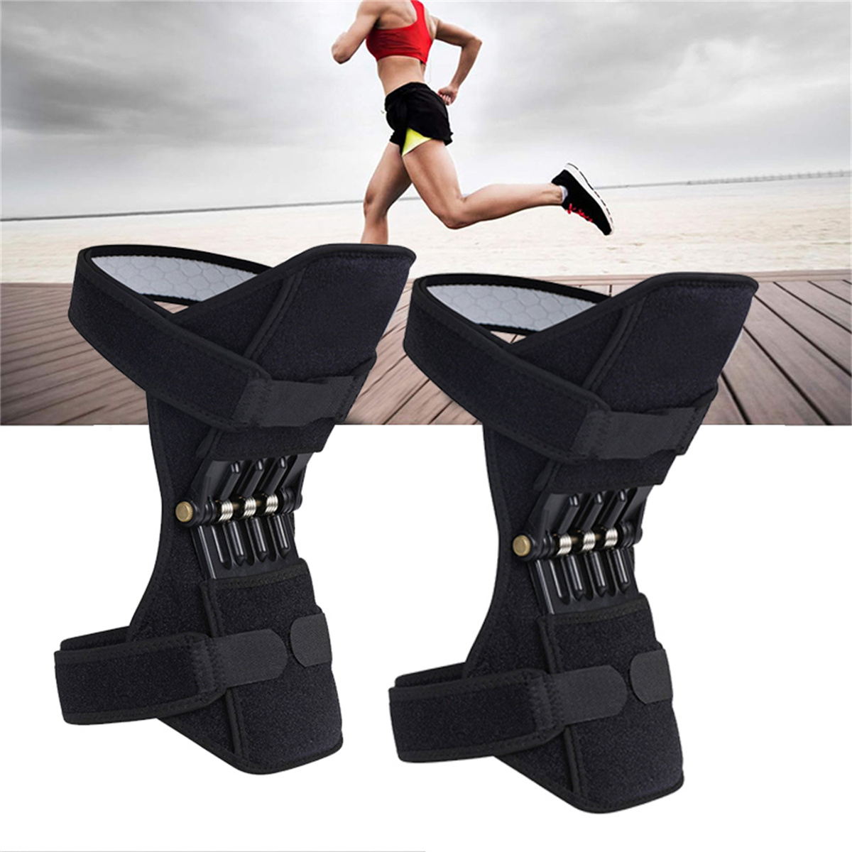 McDavid MD645 Knee/Elbow Pads/Pair, Adult L, BLACK - Walmart.com