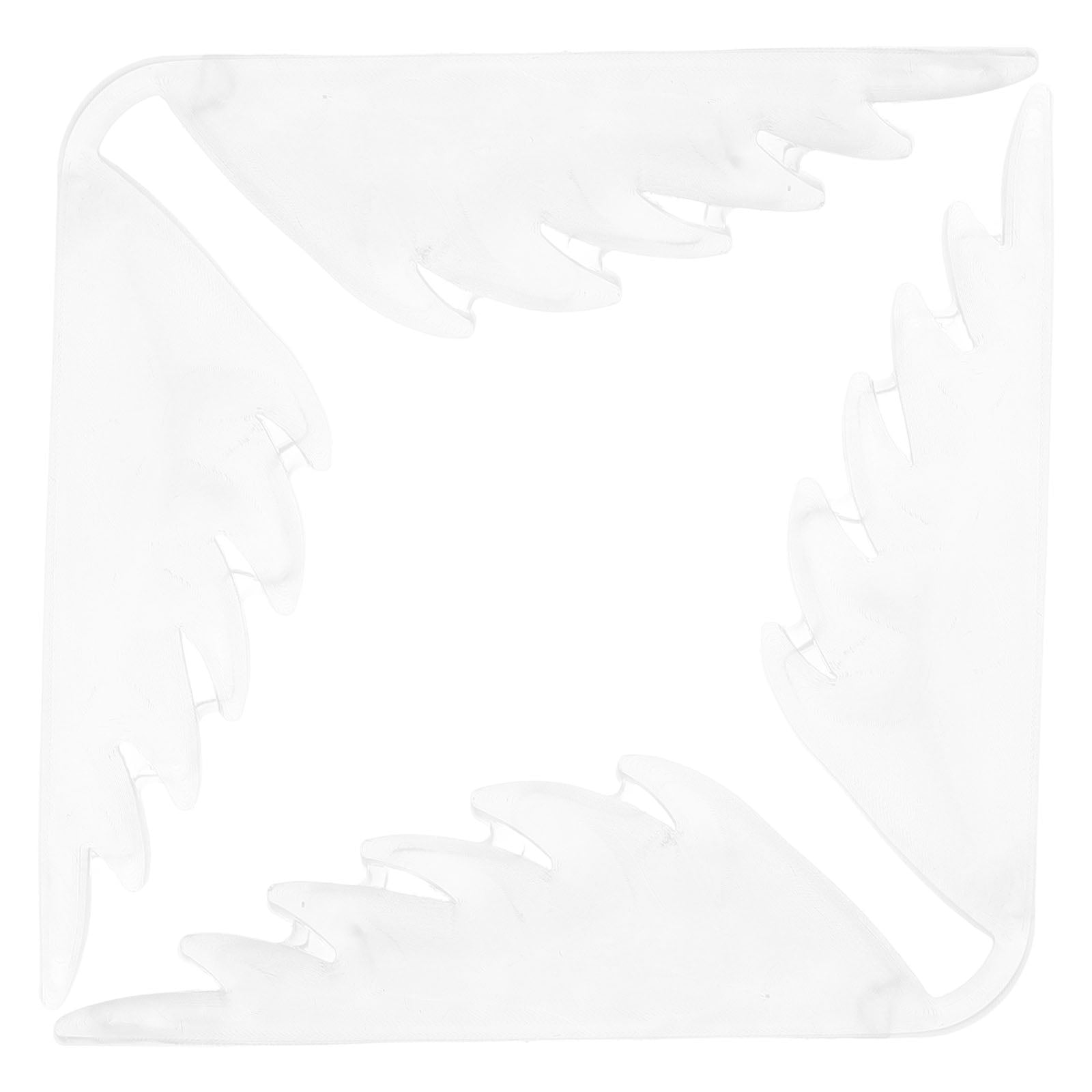 1 Pair Bumper Guard Car Door Protector Clear Strips Auto Door Anti ...