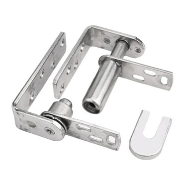 4Pcs 2 Pairs 5" Double Action Spring Hinge Stainless Steel Cafe Saloon ...
