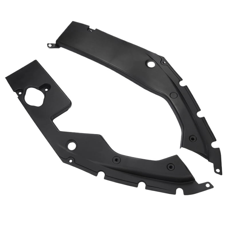 1 Pair Car Engine Bay Side Panel Covers Snap-on Installation Type ...
