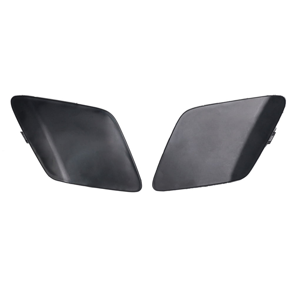 1 Pair Car Front Bumper Tow Hook Cover Black For Toyota Prius 2016-17 ...