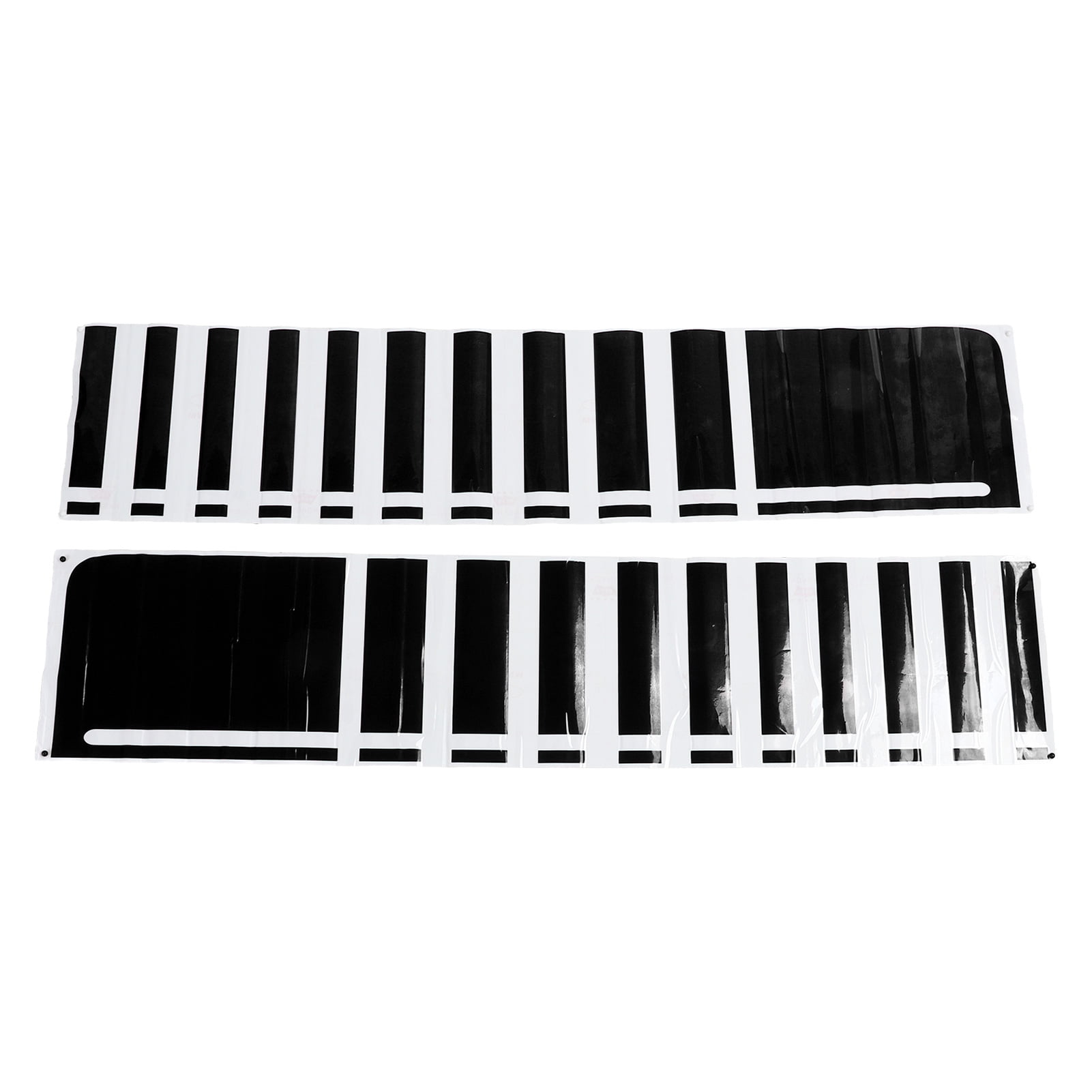 1 Pair Car Hood Stripes Decal Left Right Auto Body Racing Sporty ...