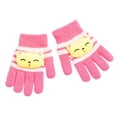 1 Pair Cartoon Character Children's Gloves Reinforced Thumb Split ...