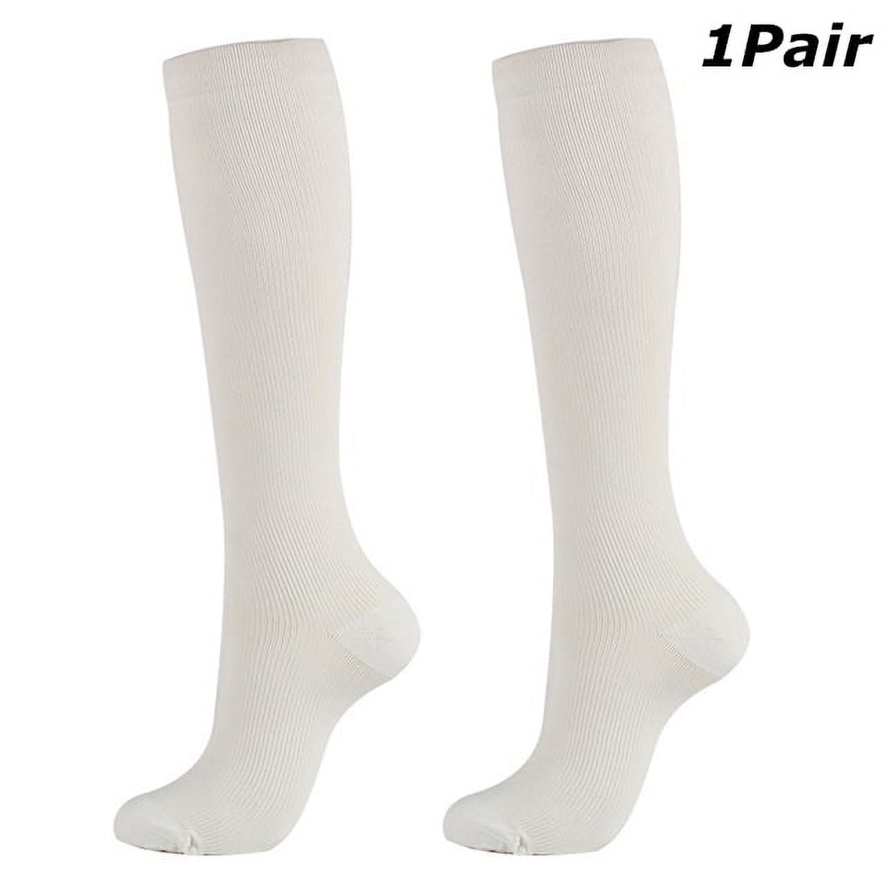 1 Pair Compression Socks for Women and Men Athletic Running Socks for ...
