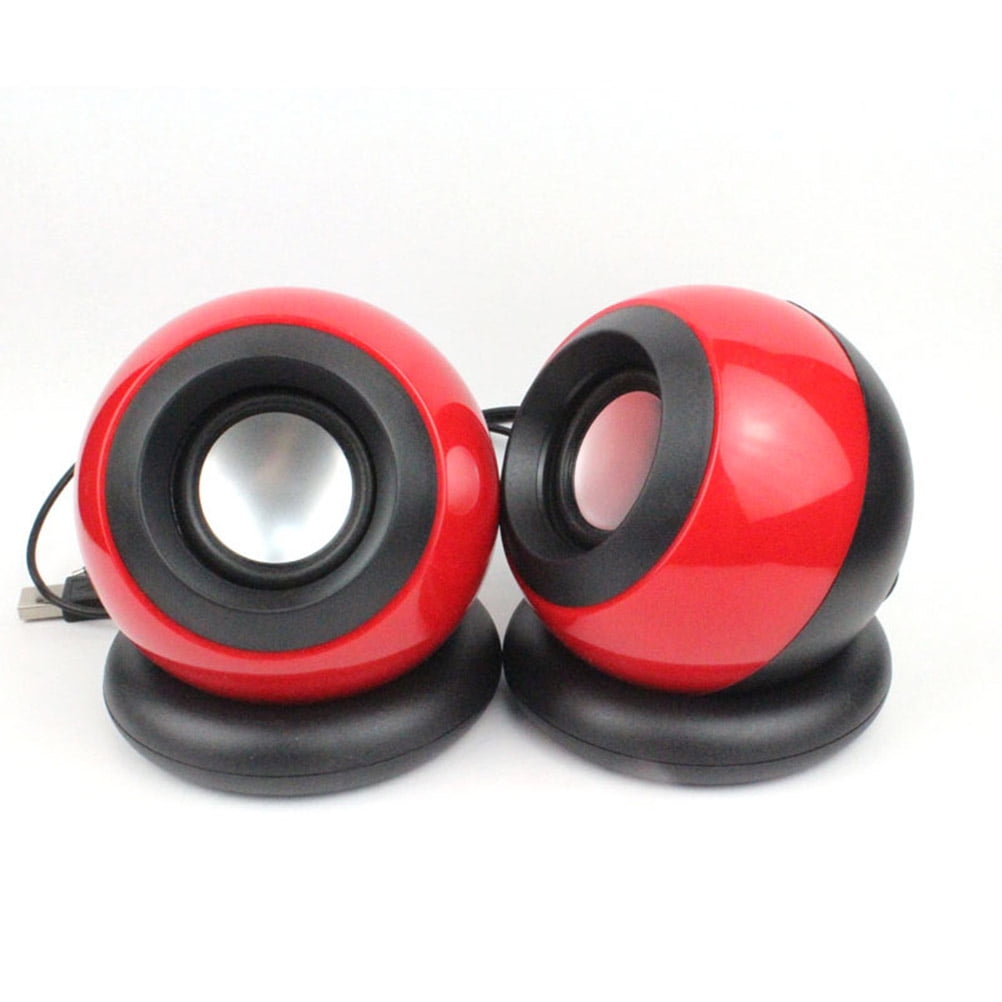 Worgeous Portable USB Computer Speakers with Stereo Sound for Music ...