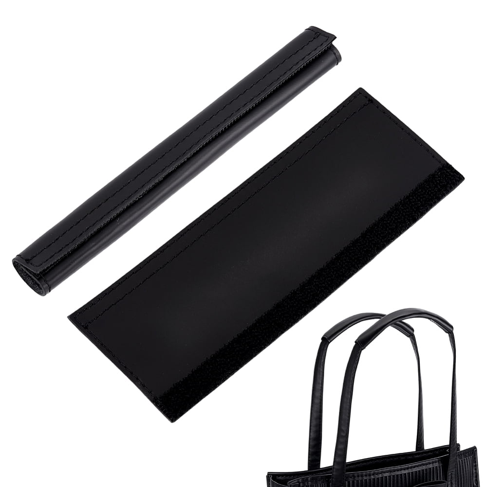1 Pair Cowhide Leather Bag Strap Covers Bag Handle Wrap Wide Shoulder ...
