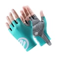 1 Pair Cycling Gloves Nylon Fabric With Sweat Wicking Technology ...