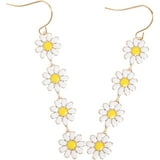 1 Pair Daisy Hook Earrings for Women Floral Drop Earrings for Teen ...