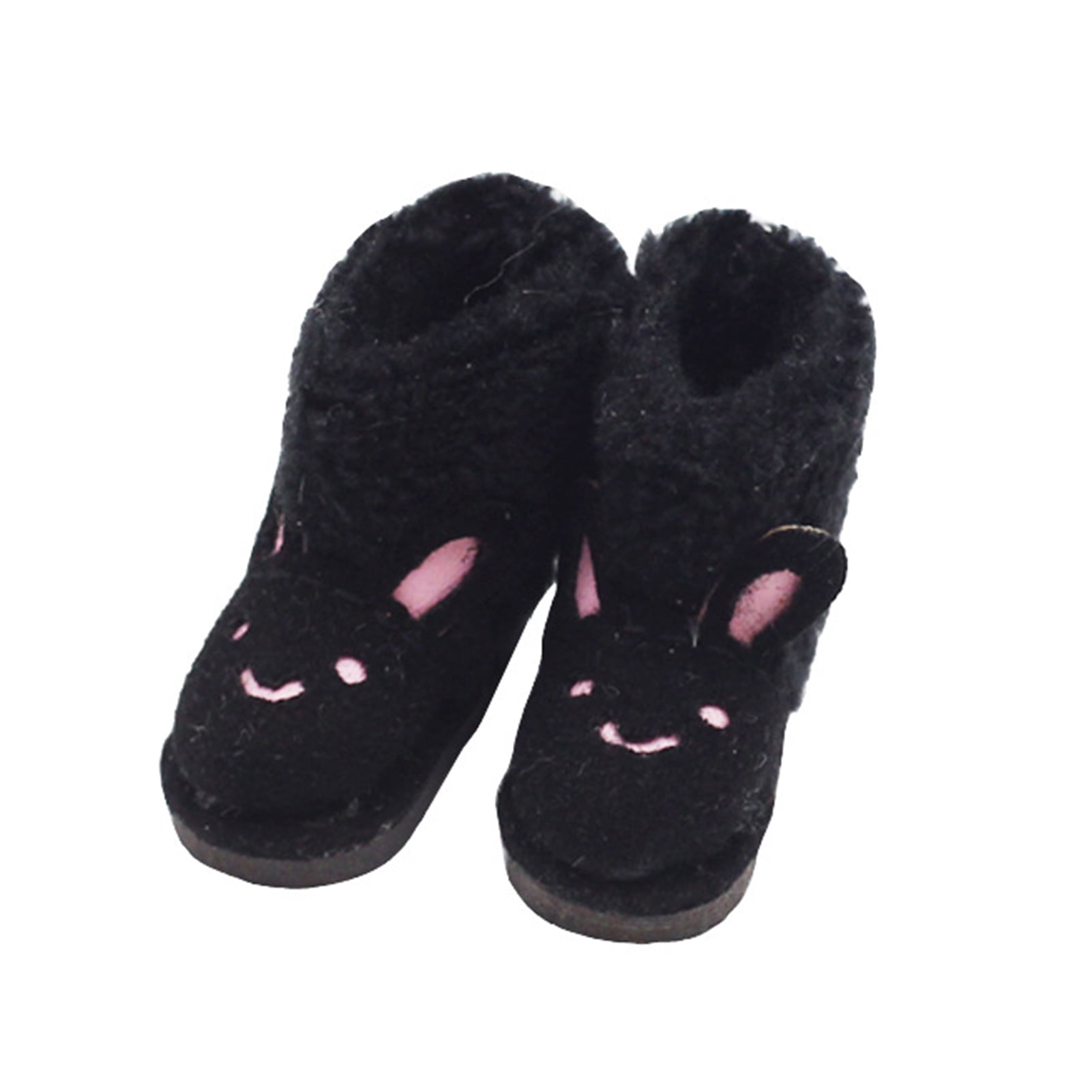 1 Pair Doll Shoes Cartoon DIY Rubber Stylish Cute Doll Toy Boots ...