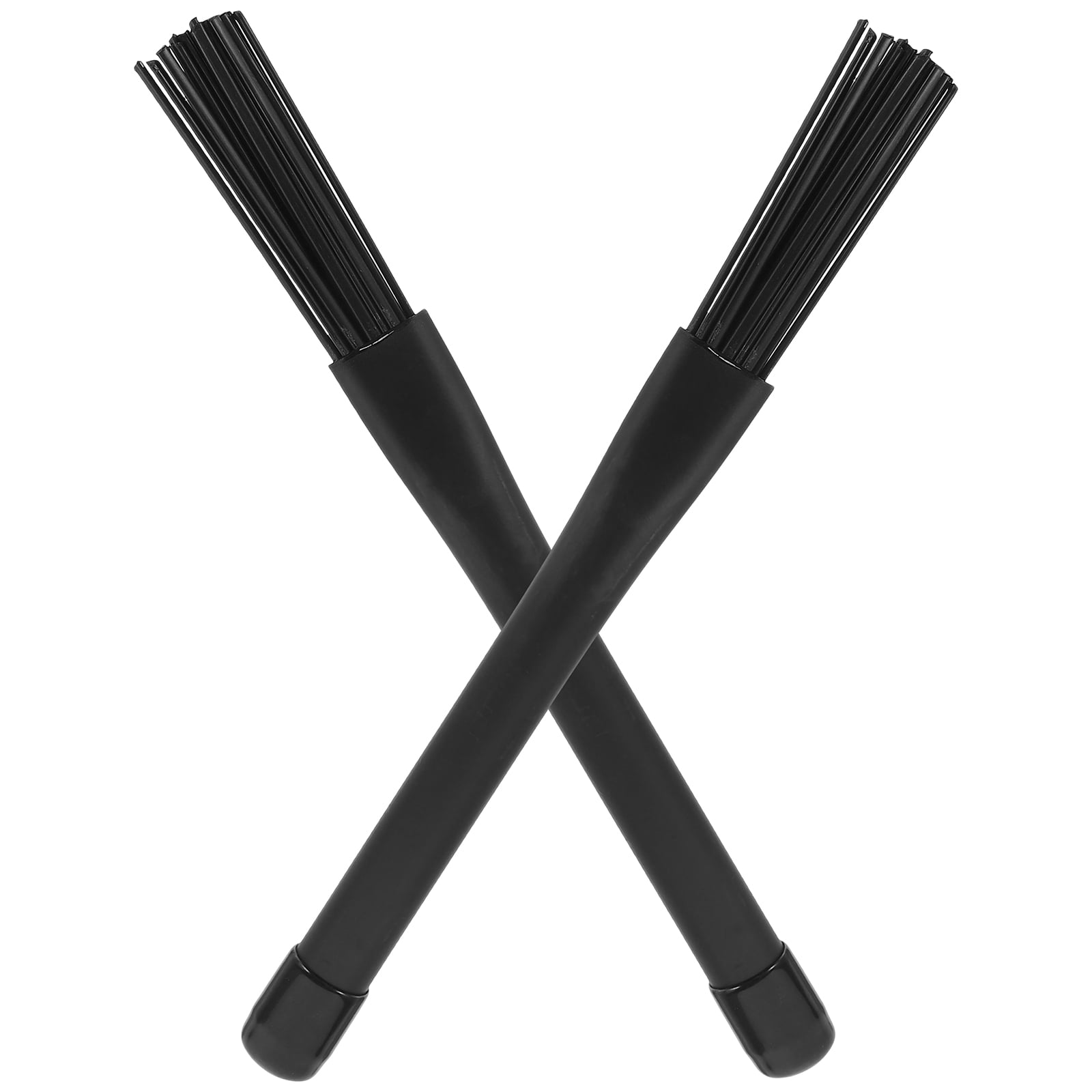 1 Pair Drum Brushes with Handle Jazz Drum Brush for Beginners Universal ...