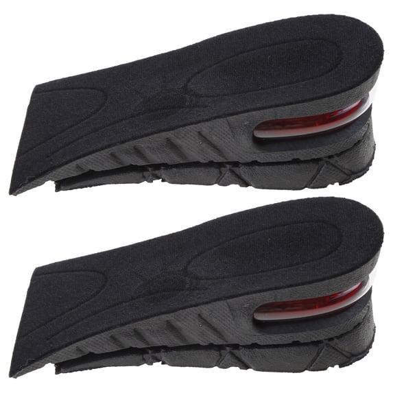 1 Pair Elastic Shock-Absorbing Height Increasing Sports Shoe Insoles ...