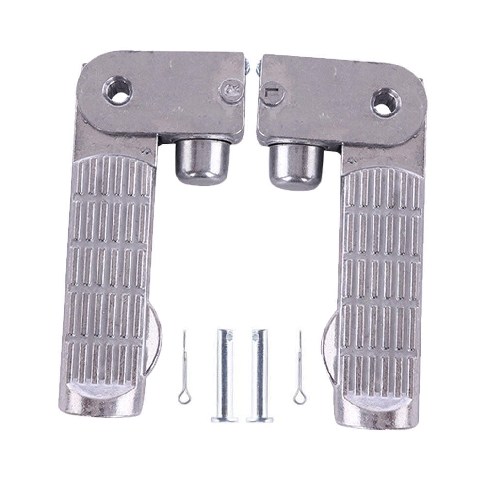 1 Pair Electric Vehicle Footrest Aluminium Alloy Foot Peg Electric ...