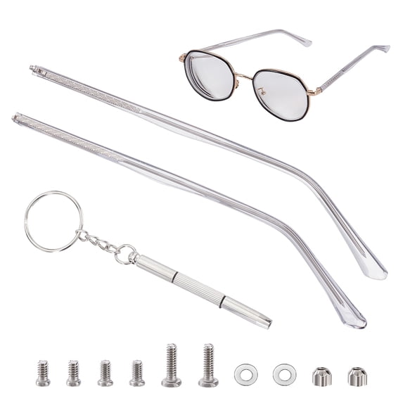 1 Pair Eyeglass Replacement Arm Metal Glasses Replacement Temple ...