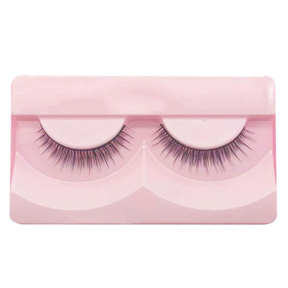 1 Pair False Eyelashes Long Thi Natural Fake Eye Makeup Y6 Hot Lashes ...